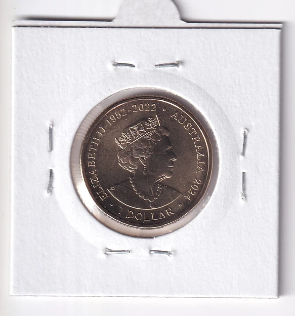 AUSTRALIAN: 2024 $1 Nrl Rugby Queensland Cowboys Unc Coin In 2X2 Holder ...