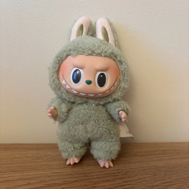 LABUBU POP MART The Monsters Green Grape Exciting Macaron Series Plush ...