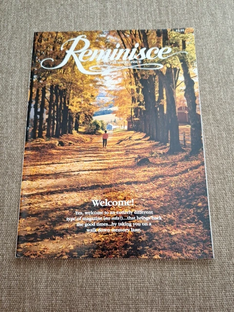 REMINISCE PREMIERE COLLECTOR'S Edition Magazine 1st Issue 1994 No Ads ...