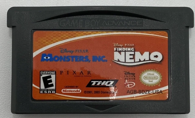 GAME BOY ADVANCE GBA Disney Pixar Monsters Inc Retro Gaming £9.54 ...