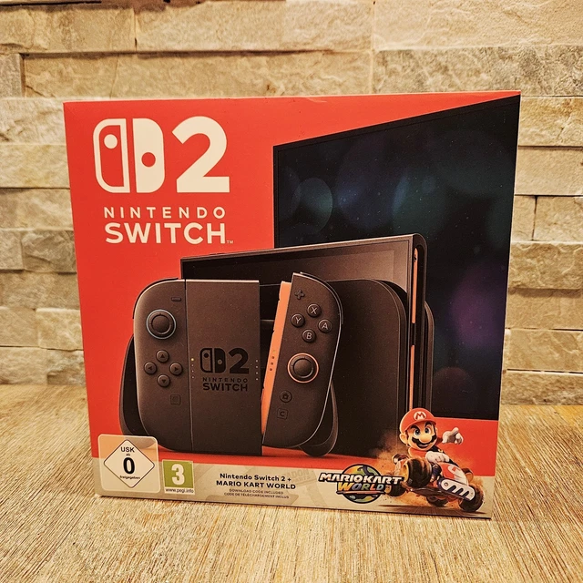 NINTENDO SWITCH 2 Mario Kart World Bundle - Fast Delivery! £473.88 ...