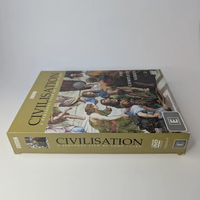 CIVILISATION THE COMPLETE Series BBC Boxset PAL Region 4 DVD 1969 $16. ...