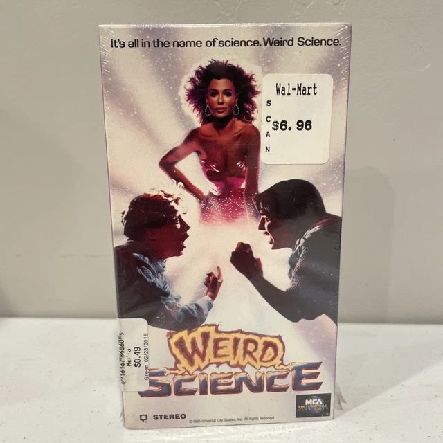 WEIRD SCIENCE 1985 VHS Anthony Michael Hall John Hughes MCA Cult Classic £13.96 - PicClick UK