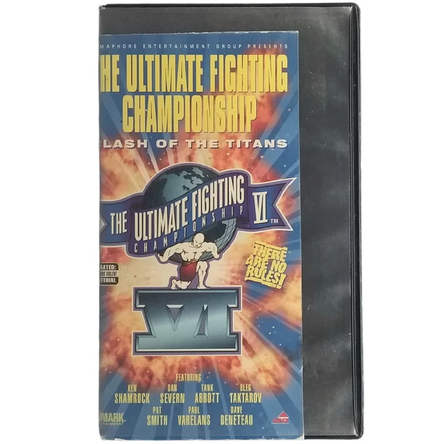 THE ULTIMATE FIGHTING Championship VI VHS 1995 Clash Of The Titans £5. ...