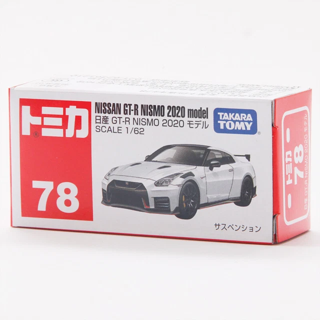 TARAKA TOMY TOMICA #78 Nissan GT-R Nismo 2020 model Scale 1/62 Diecast Car EUR 7,85 - PicClick FR
