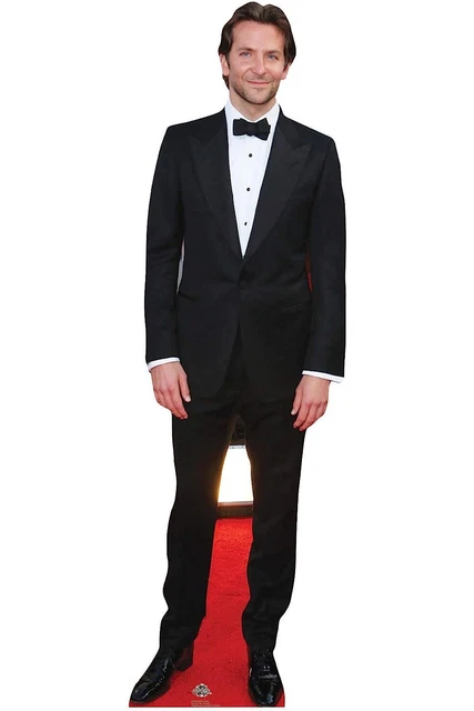 BRADLEY COOPER CELEBRITY Lifesize Cardboard Cutout / Standee *Damaged ...