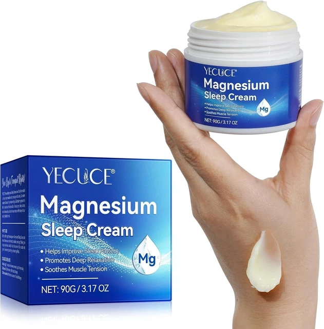 MAGNESIUM SOOTHING SLEEP Cream, Magnesium Skin Muscle & Body Calm ...