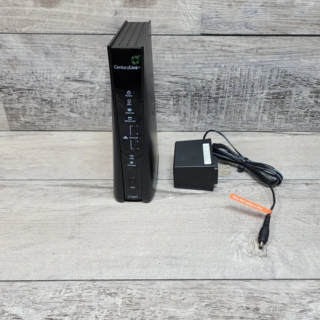 CENTURYLINK TECHNICOLOR C1100T DSL VDSL2 Modem WiFi Wireless Router ...