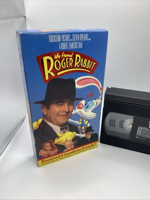WHO FRAMED ROGER Rabbit? VHS 1988 Bob Hoskins Excellent Condition See ...