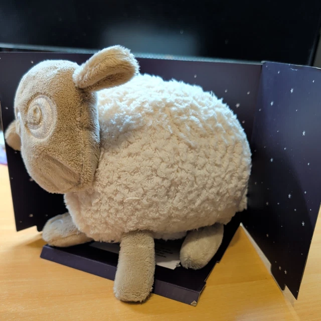 EWAN THE DREAM Sheep Deluxe Sleep Aid With Sounds & Light Gray soft ...