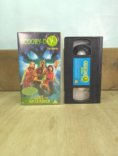 SCOOBY DOO THE Movie - He's Live And Un-Leashed - VHS Video UK 2002 EUR ...
