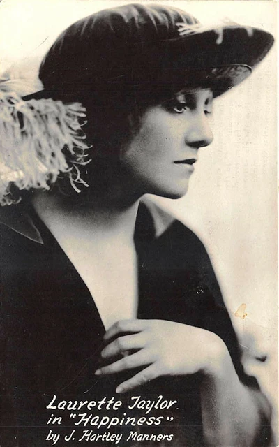 BOSTON MA HOLLIS Street Theatre Laurette Taylor in "Happiness" Best ...