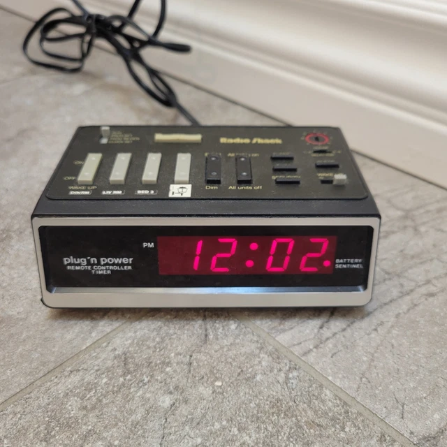 VINTAGE RADIO SHACK Plug 'N Power Remote Controller Timer 61-2670 ...