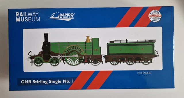 RAPIDO 449366 GNR Stirling Single Class Steam Locomotive No 1 OO GAUGE ...