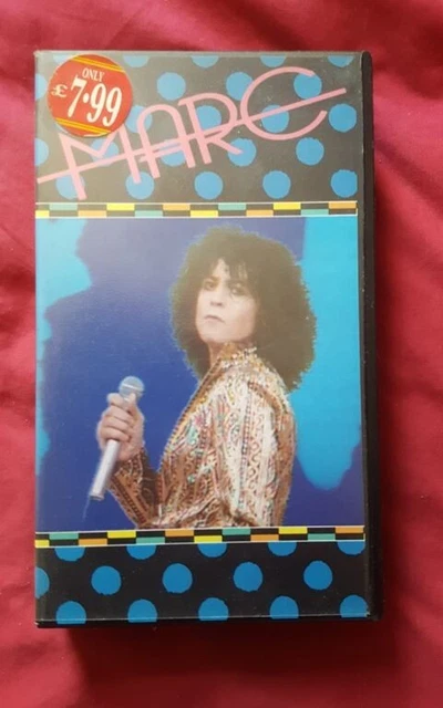 MARC BOLAN VHS. Marc TV Show. Rare collectible £8.82 - PicClick UK
