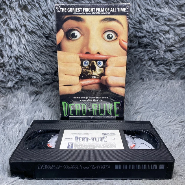 DEAD ALIVE VHS Tape 1993 Unrated Version The Goriest Movie of All Time ...