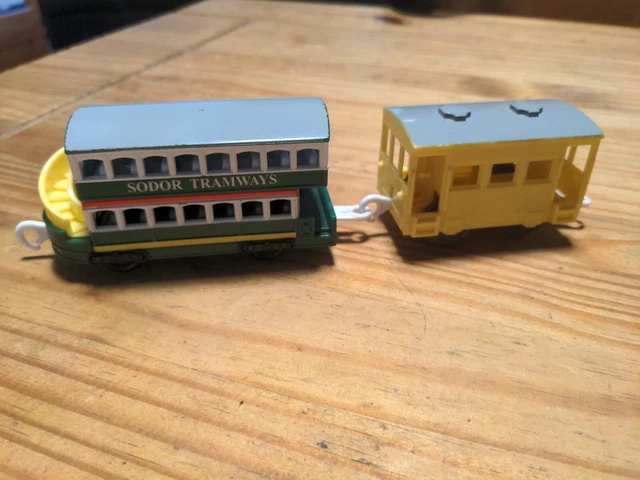 SODOR TRAMWAYS TOMY Trackmaster Thomas the Tank Engine With Additional ...