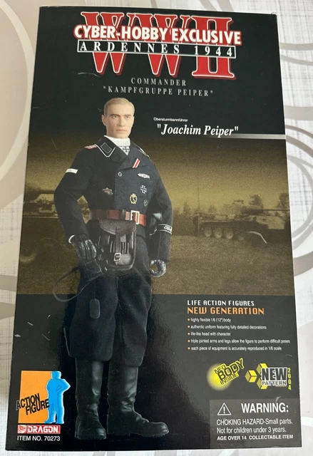 DRAGON DID ACTION Figure - Joachim Peiper ardennes 1944 - cyber hobby ...