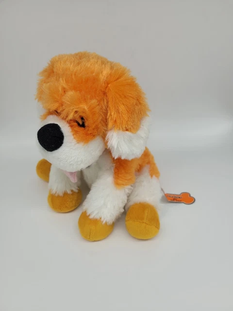 BUTLINS SKYLINE GANG Rainbow The Puppy Dog Soft Plush Toy Orange Dog £ ...
