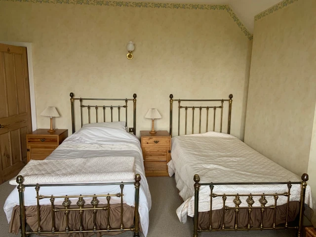 VICTORIAN BRASS TWIN beds £312.70 - PicClick UK