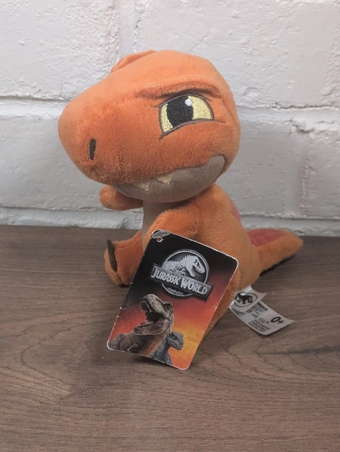 JURASSIC WORLD - Camp Cretaceous Dinosaur 7'' T-Rex Plush Soft Toy ...