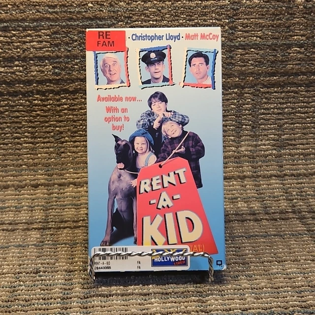 RENT-A-KID VHS 1995 Republic £8.98 - PicClick UK