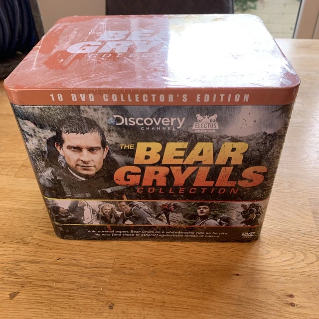 DISCOVERY CHANNEL THE Bear Grylls collection - DVD box Tin. Brand New ...