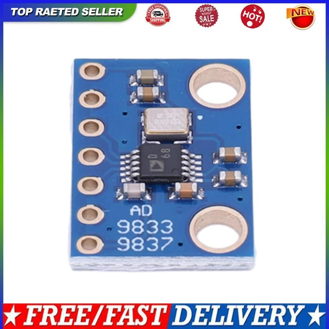 DDS SIGNAL GENERATOR Module Sine Square Wave Serial Port Module AD9833 2.3V-5.5V £5.40 - PicClick UK