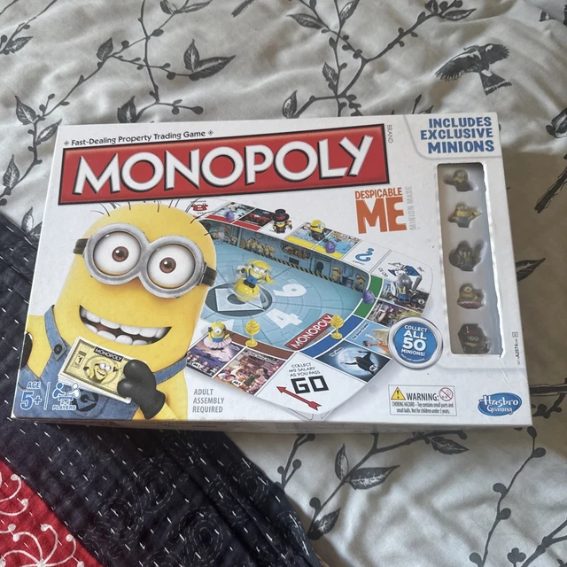 HASBRO MONOPOLY MINIONS Despicable Me Board Game - Complete £3.82 ...