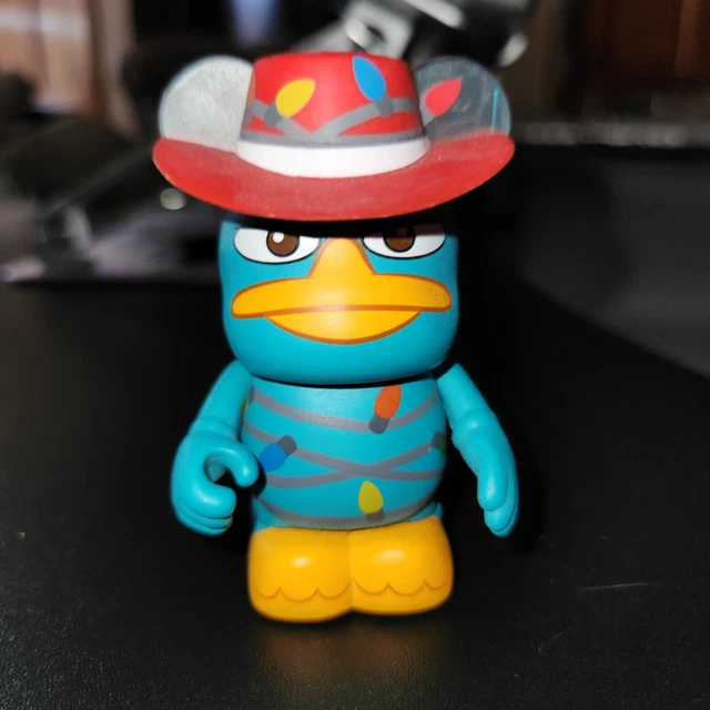 AGENT P PERRY the Platypus Jakks Action Figure plush Disney Phineas ...