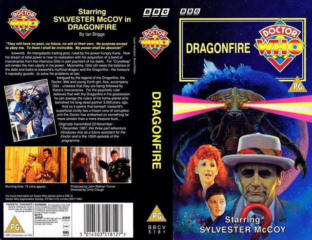 DOCTOR WHO: DRAGONFIRE [VHS] [VHS Tape] £8.49 - PicClick UK
