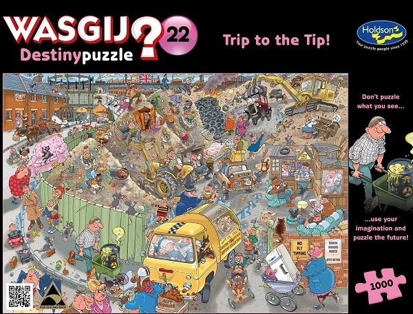 HOLDSON 1000 PIECE Jigsaw Puzzle - Wasgij Destiny 22 Trip To The Tip ...