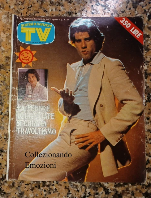 Tv Sorrisi E Canzoni N 32 1978 John Travolta Radici Cocciante Bud