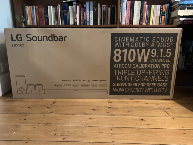 LG US95T SOUNDBAR Unopened box £1,200.00 - PicClick UK