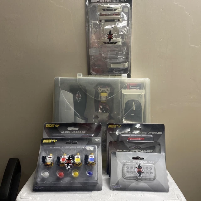 XMODS RC KIT 1/32 Scale Honda Nsx Plus Extra Parts Wheels Motors Etc as ...