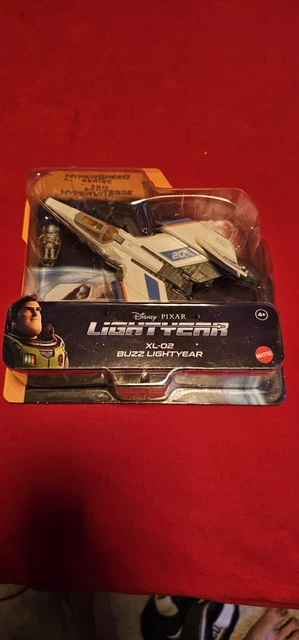 DISNEY PIXAR LIGHTYEAR Hyperspeed Series XL-02 Rocket Ship & Mini Buzz ...