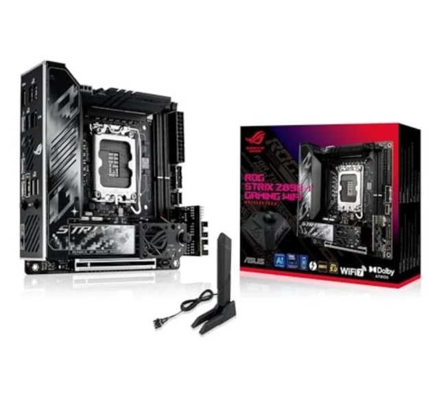 ASUS ROG STRIX Z890-I GAMING WIFI Intel LGA 1851 Z890 DDR5 ATX £465.06 ...