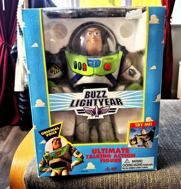 SUPERB RARE DISNEY Buzz Lightyear 1995 Thinkway Toy Story Talking ...