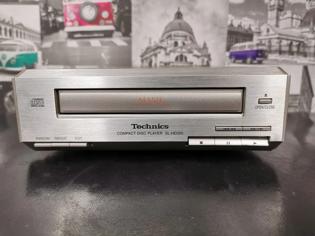 TECHNICS SL-HD350 SILVER 10W MASH Mini HiFi System Compact Disc Player ...