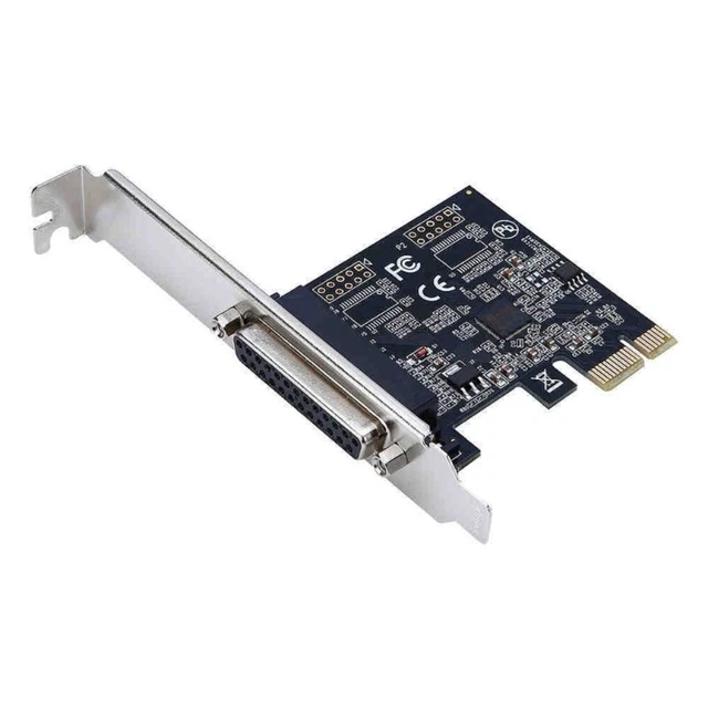 PARALLEL PORT DB25 25Pin PCIE Card LPT Printer to PCI-E for Conver $23.32 - PicClick AU