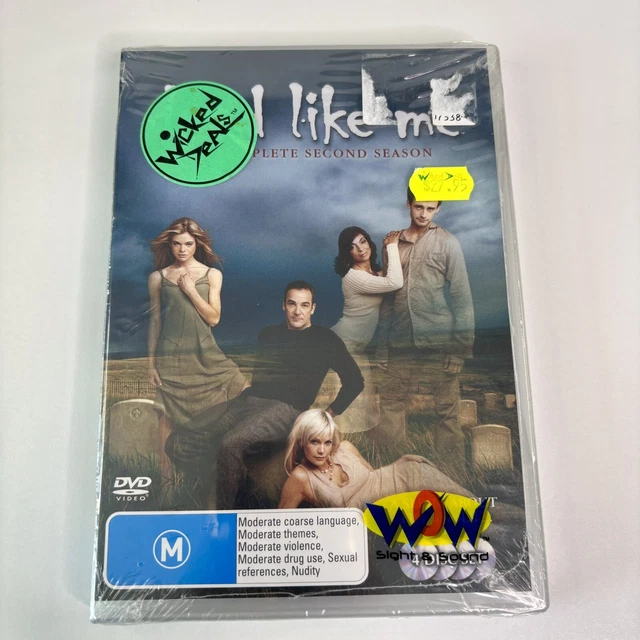DEAD LIKE ME Season 2 DVD Region 4 PAL Brand New Sealed Free Tracked ...