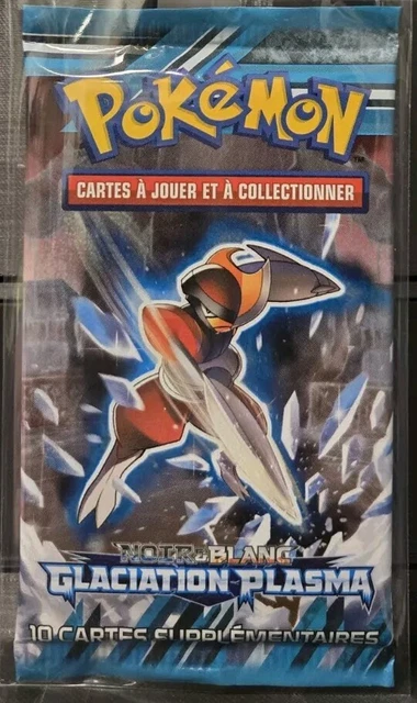 POKEMON BOOSTER NOIR & Blanc Glaciation Plasma Scalproie NEUF SCELLE en ...