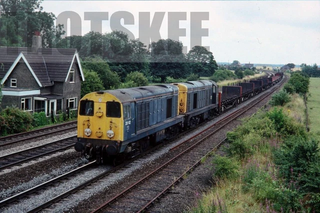 35MM SLIDE BR British Railways Diesel Loco Class 20 20112 Melton Ross ...