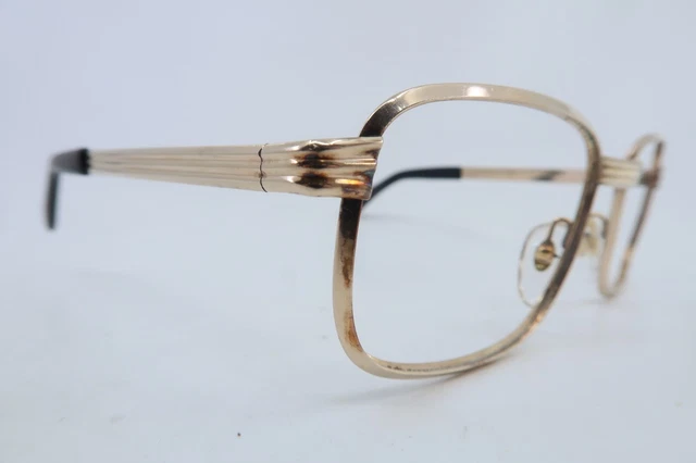VINTAGE 50S GOLD filled eyeglasses frames HADLEY 1/20 10CT 52-20 135 UK ...