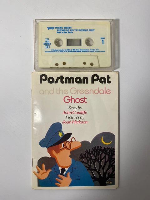 POSTMAN PAT AND the Greendale Ghost Audiobook Cassette Tape and Booklet ...