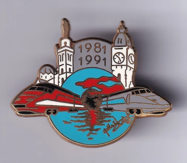 RARE PIN'S PINS.. Train Railways Sncf Tgv North Mediterranee Marseille Big 3D~Fh £7.28 - PicClick UK