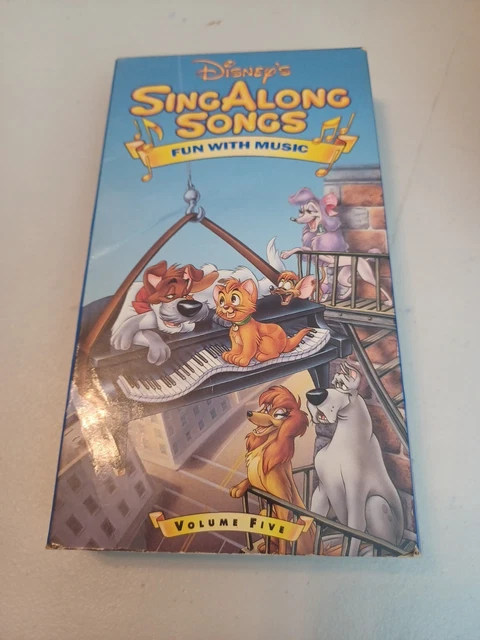 DISNEYS SING ALONG Songs - Fun With Music Volume Five (VHS, 1993) £9.82 - PicClick UK