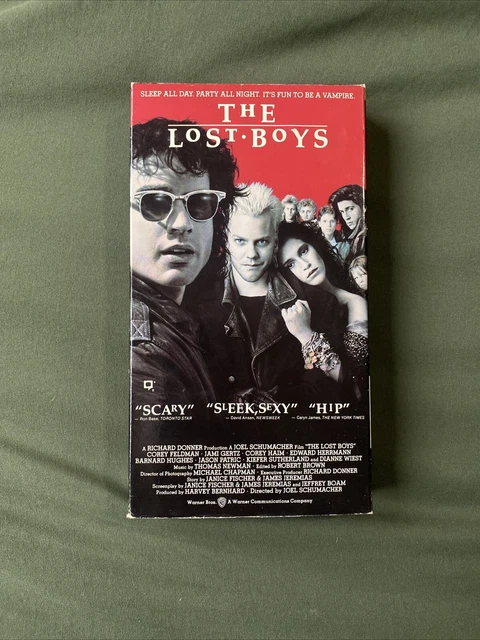 THE LOST BOYS VHS 1987 Tested! Kiefer Sutherland Corey Feldman 80's ...