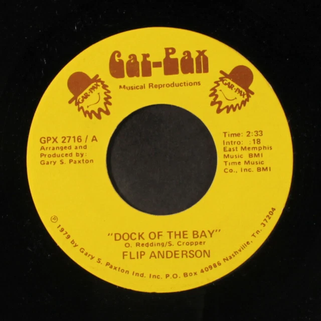 CLAPET ANDERSON : Station D'Accueil De The Bay Gar-Pax 7 " Simple 45 ...