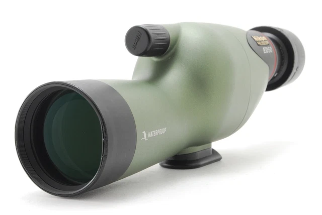 [EXC5] NIKON FIELDSCOPE ED50 Spotting Scope +27x/40x/60x WF Eyepiece ...